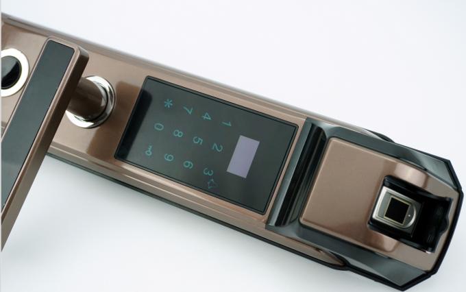 Painted 70mm Electronic Code Door Lock With Anti - Theft Cylinder