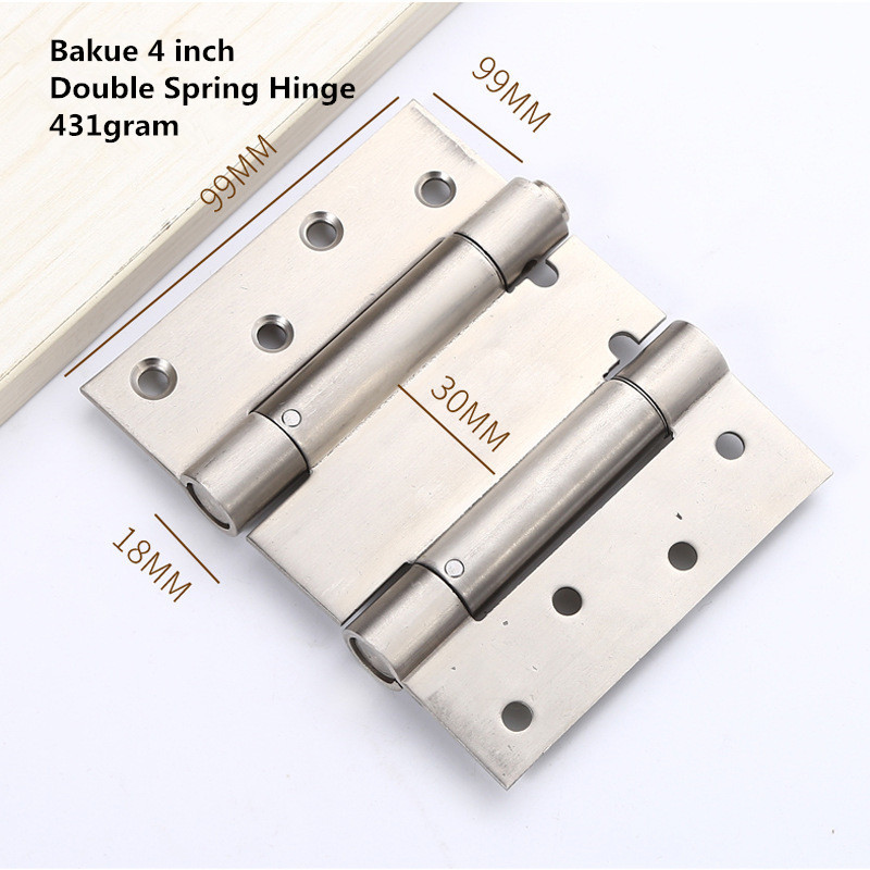 4" 5" 6" 6.5" Natural Soft Close Door Spring Hinge Stainless Steel Self ...